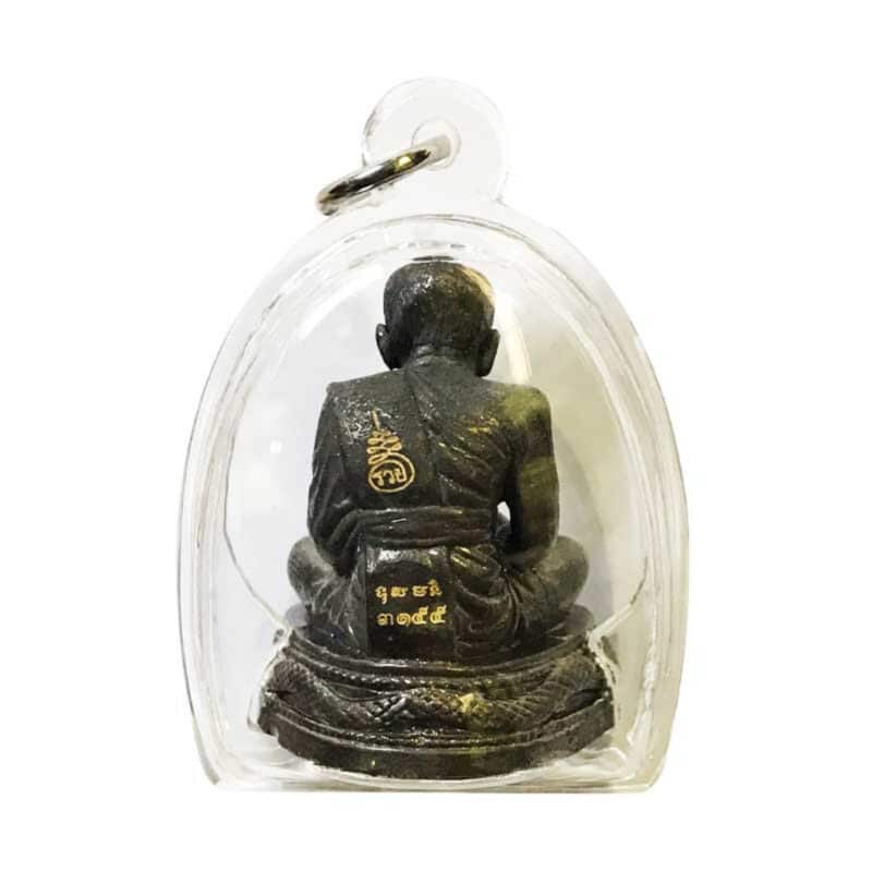 LP Thuad Thai Amulet Bronze with Frame | Get 100% Genuine Amulets