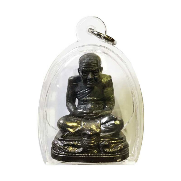 LP Thuad Thai Amulet Bronze with Frame | Get 100% Genuine Amulets